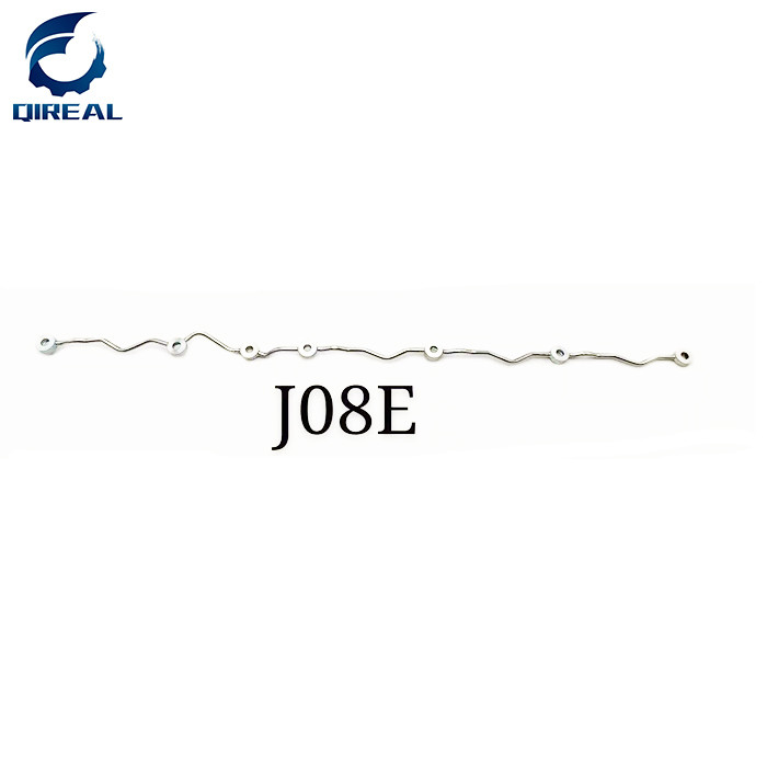 Excavator Spare Parts HINO J08E Injector Return Pipe S2308-12640
